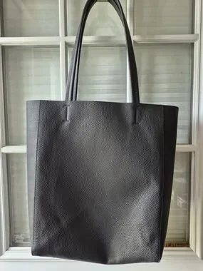 Love & Lore | Bags | Love Lore Black Leather Tote Bag | Poshmark